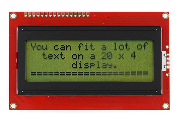 Thông số kĩ thuật của LCD 20x4